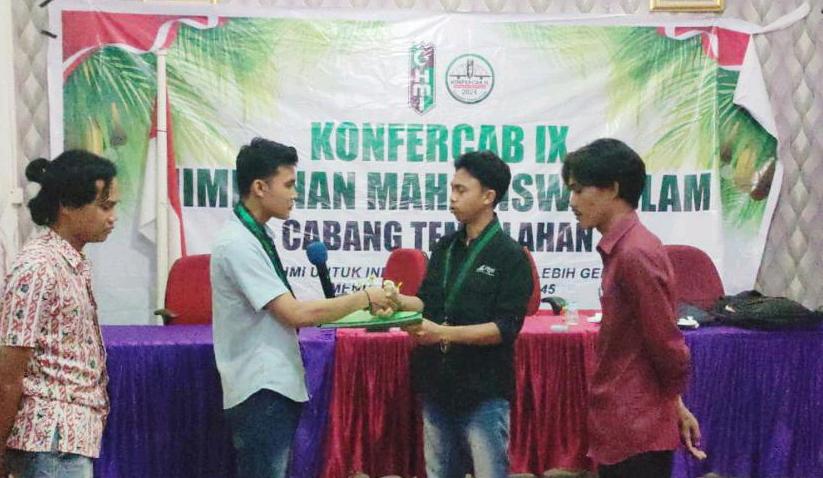 Muhammad Yusuf Resmi Nahkodai HMI Cabang Tembilahan Periode 2024-2025